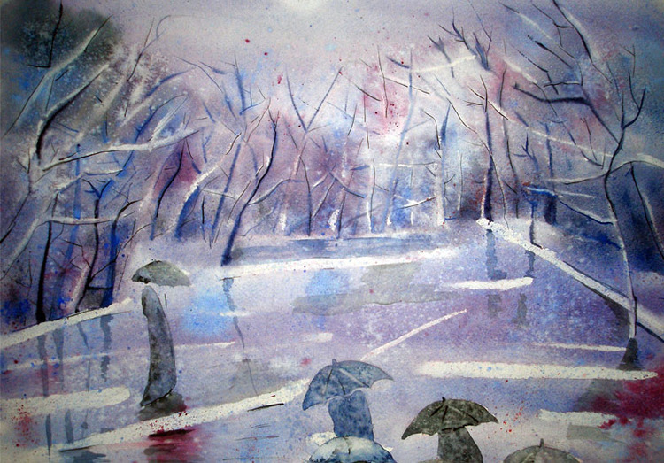 Obras del pintor ucraniano Elena Drobysheva